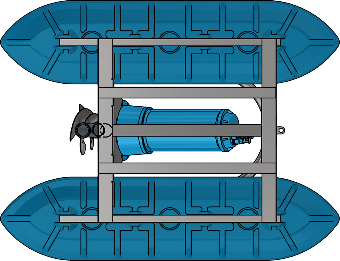 Self-aspirating directional aerator - Aquaturbo | SFA enviro