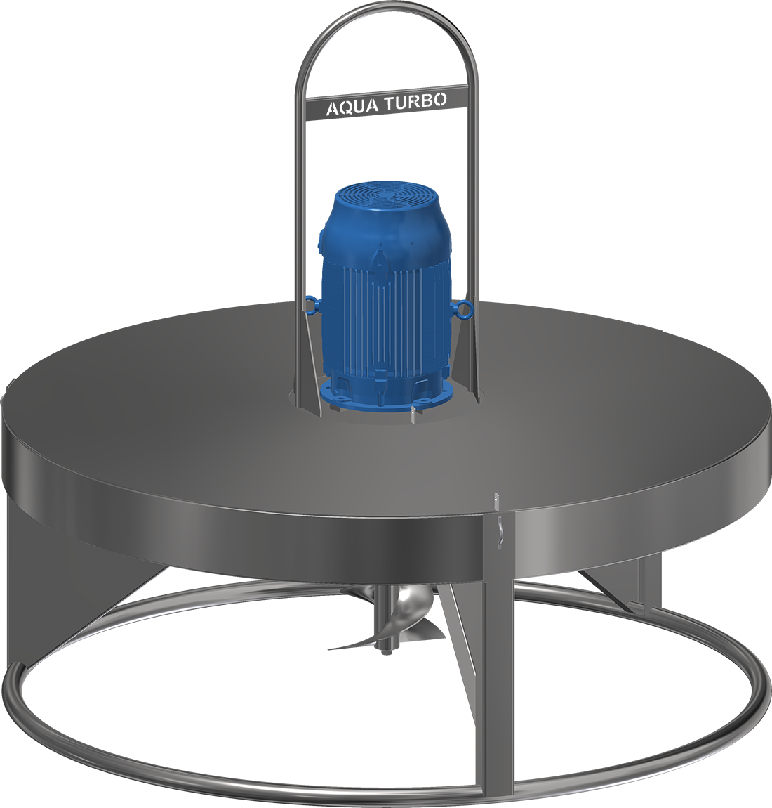 Floating downdraft mixer (MIX AS) - Aquaturbo | SFA enviro