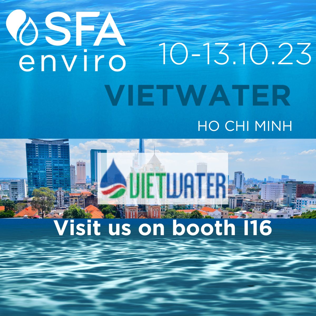 Tradeshow - Vietwater 2023 | SFA enviro