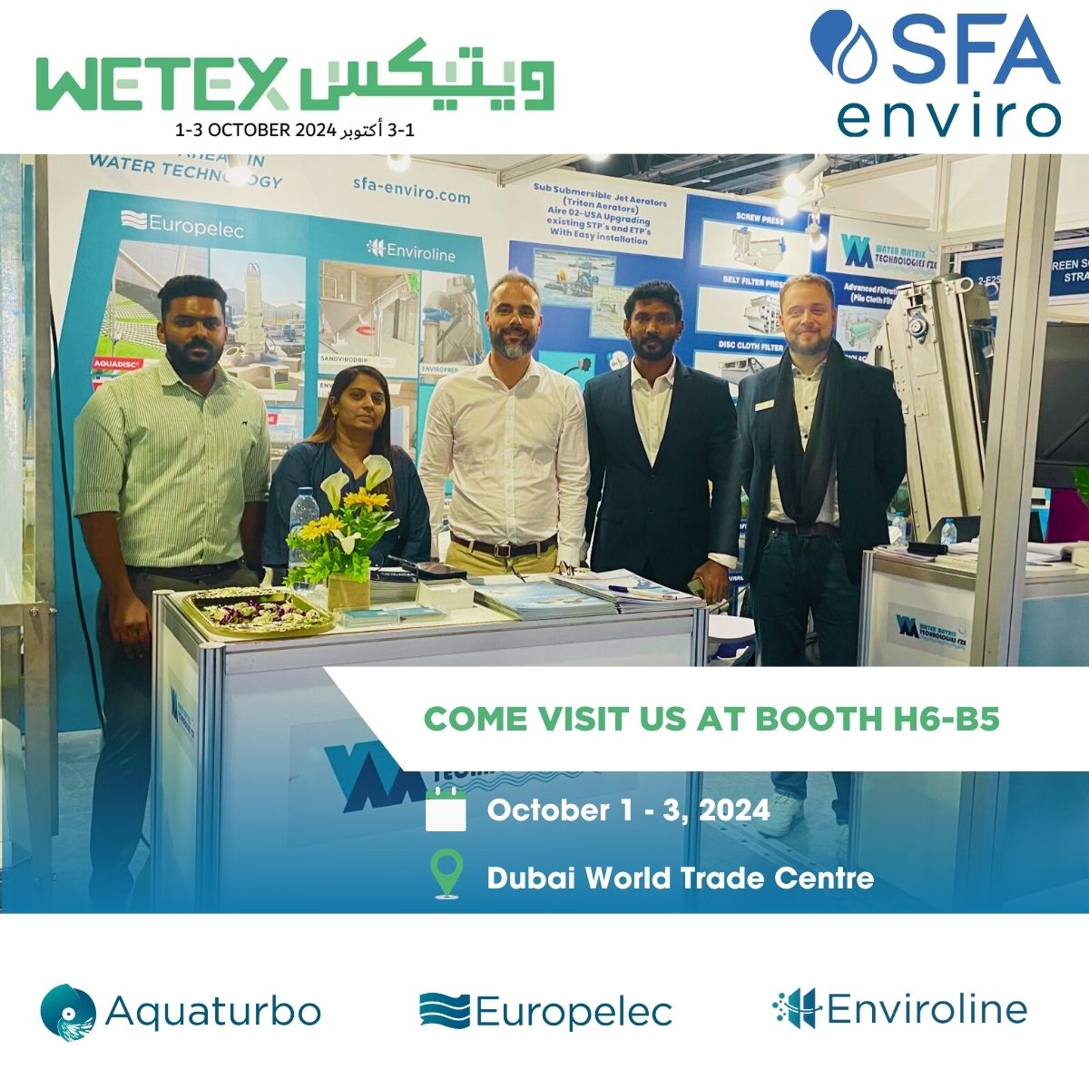 Tradeshow - Wetex 2024 | SFA enviro