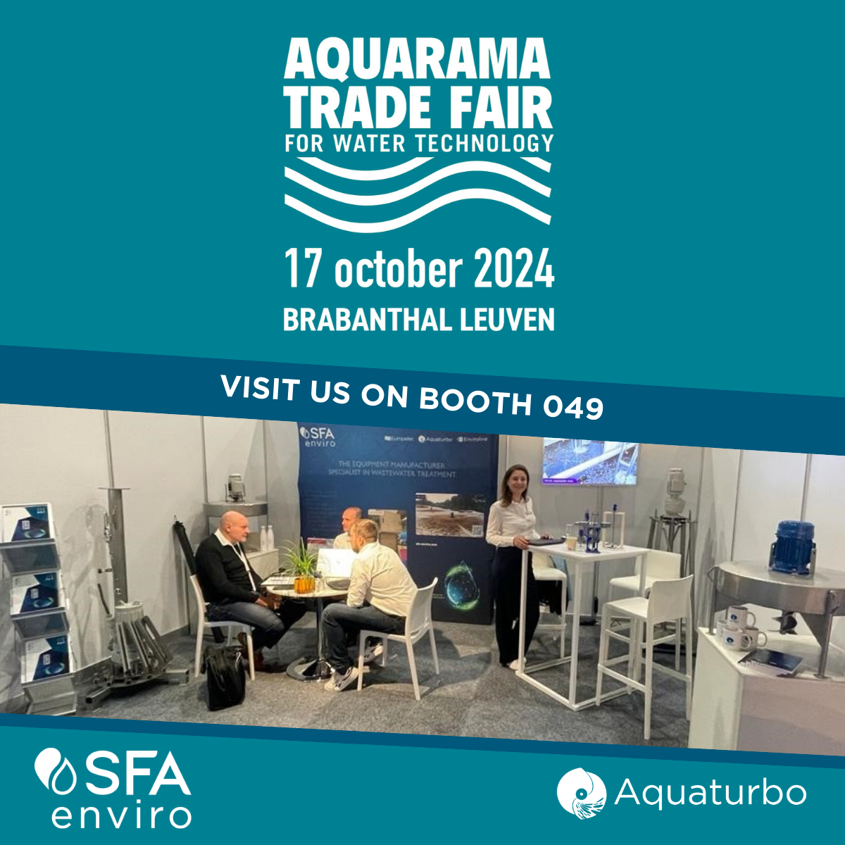 Join us at the Aquarama 2024 Trade Show | SFA enviro
