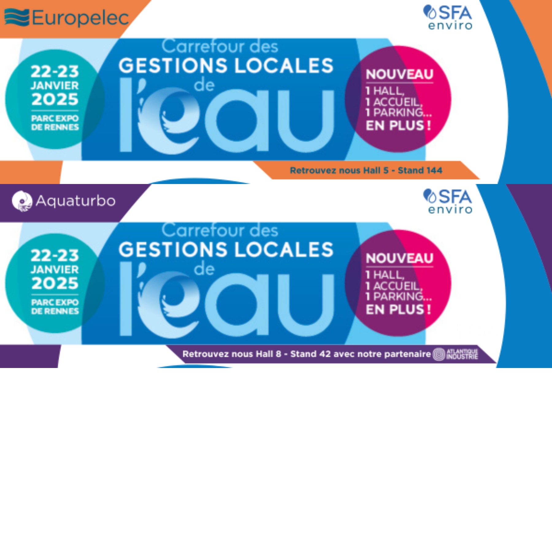 Retrouvez-nous au Carrefour des Gestions Locales de l’Eau 2025. | SFA ...