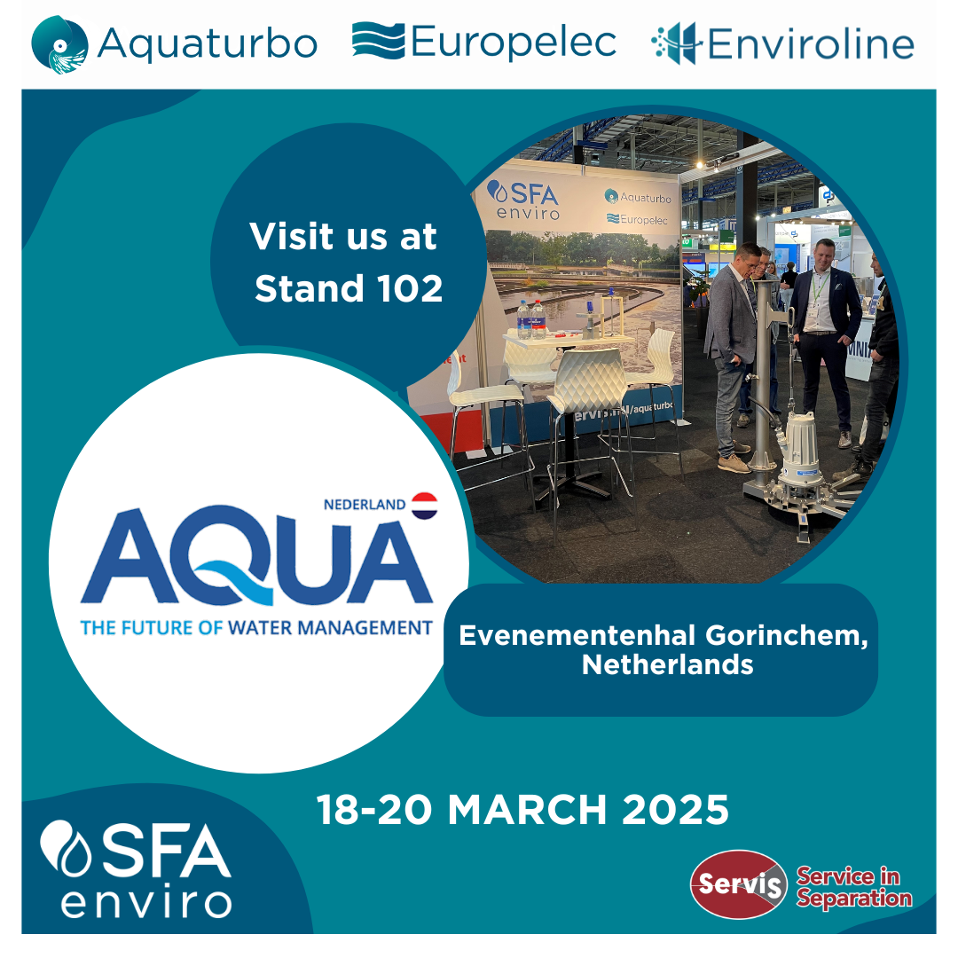 Join us at Aqua Nederland 2025 alongside Service in Separation ! | SFA enviro